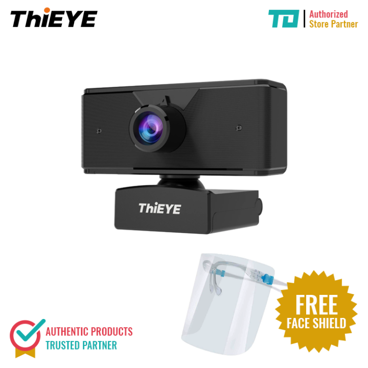 ThiEye 1080P Full HD WebCam Vcast2 for Windows and MacOS with Mic ...