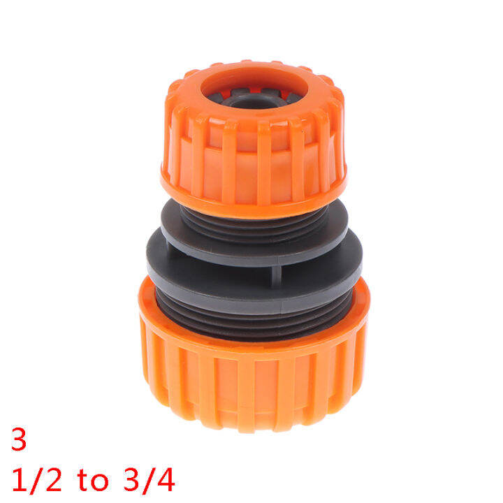 Zonee Garden Watering Hose Quick Connector 1/2" 3/4'' 1 Hose Coupling ...