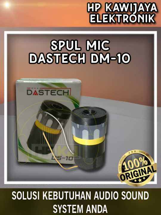 SPOOL MICROPHONE MIC DASTECH DS-10 SPULL MIC DASTECH DS 10 | Lazada ...