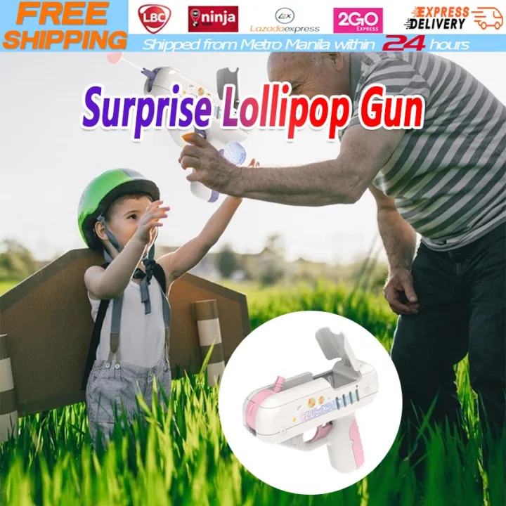 Candy Gun Surprise Lollipop Gun Same Creative Gift for Boy Friend ...