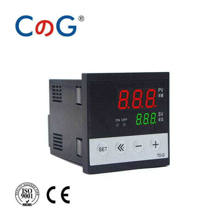 CG TDD XMTD-2001 K PT100 72*72มม. fahrenheit เซลเซียส PID hermostat Differential Digital ...