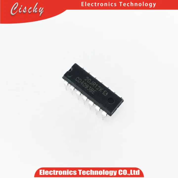 10PCS CD4093BE HCF4093BE DIP14 CD4093 DIP 4093 DIP-14 4093BE IC | Lazada PH