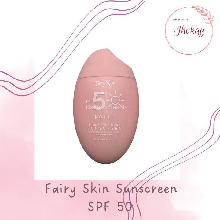 Fairy Premium Brightening Sunscreen SPF 50 | Lazada PH