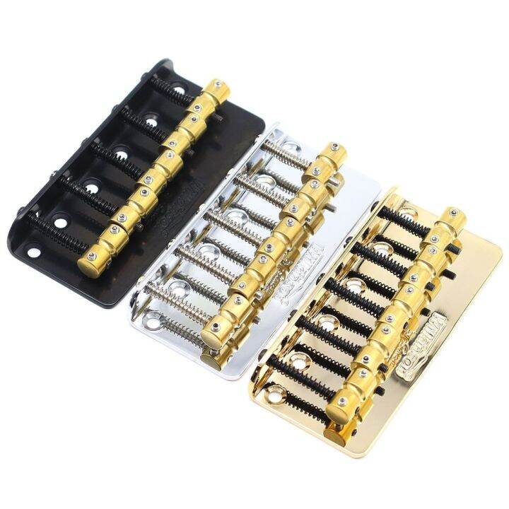 1Set Electric Guitar Bridge Wilkinson Bridge WC 5 String Bass Guitar ...