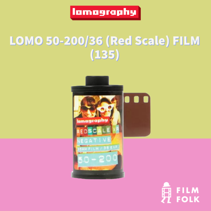 LOMO 50-200/36 (Red Scale) FILM (135) | Lazada PH