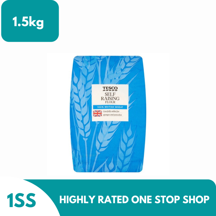 Tesco Self Raising Flour 1.5kg | Lazada PH