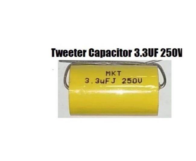 Tweeter Capacitor 3.3UF 250V Driver Unit Horn Speaker | Lazada PH