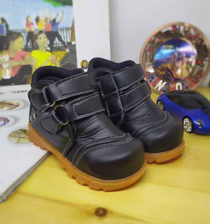 sepatu boot anak usia 1 s/d 3 tahun/sepatu balita/sepatu anak laki laki ...