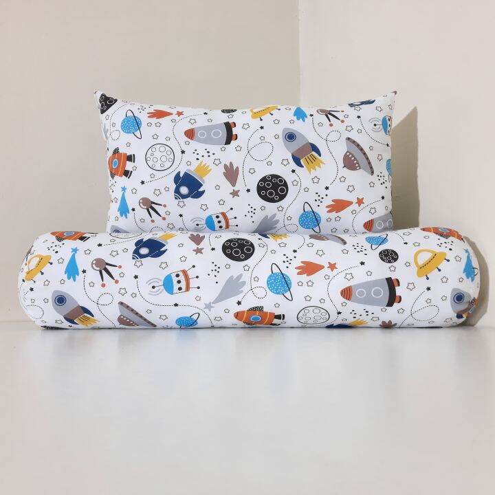 1 Set Bantal Guling Anak Junior Motif Karakter Perempuan Dan Laki Laki ...
