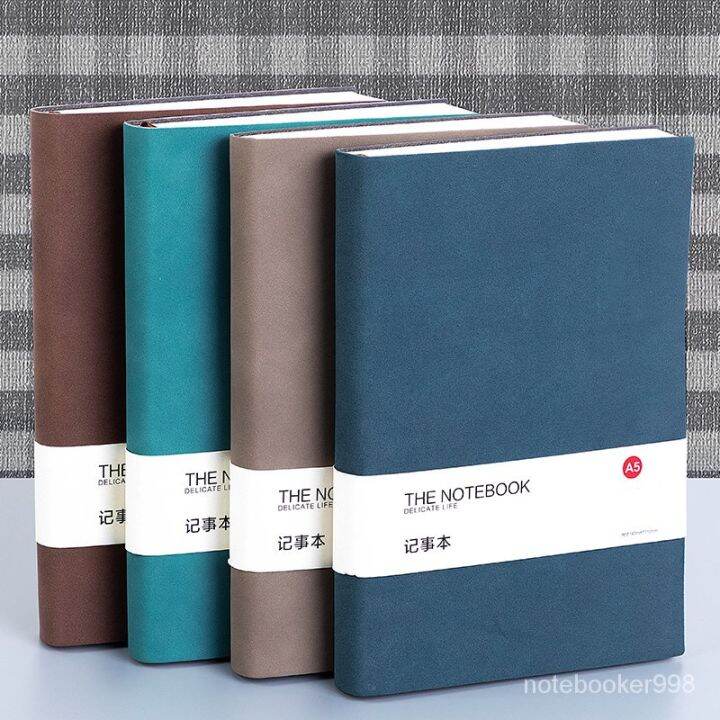 （New product）Notebook A5/A6 business sheepskin leather notebook journal ...
