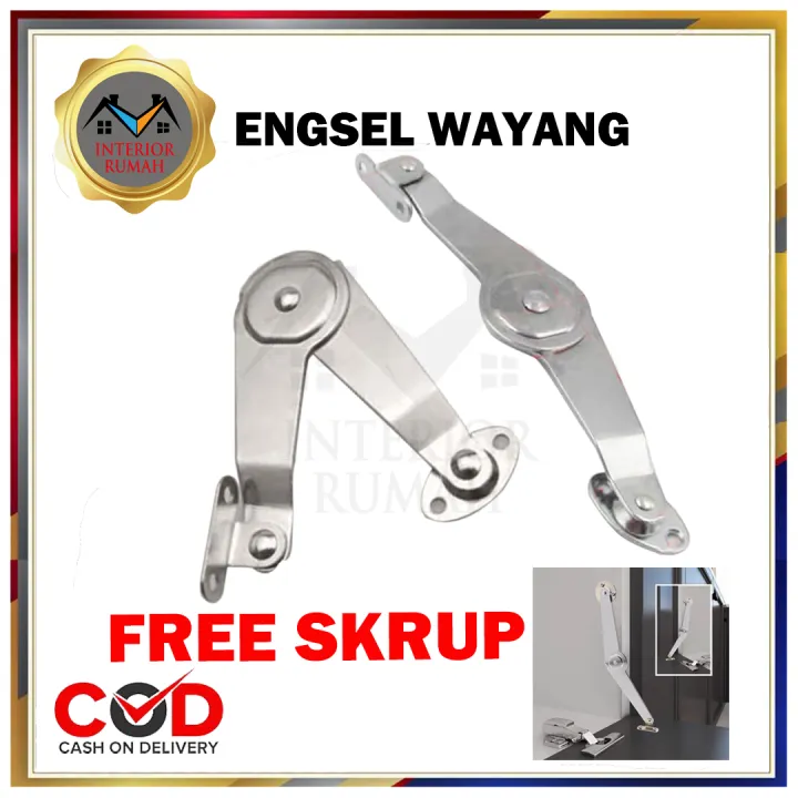 Engsel Salon Kecil & Besar Pintu/ Engsel Jendela / Engsel Sikutan ...