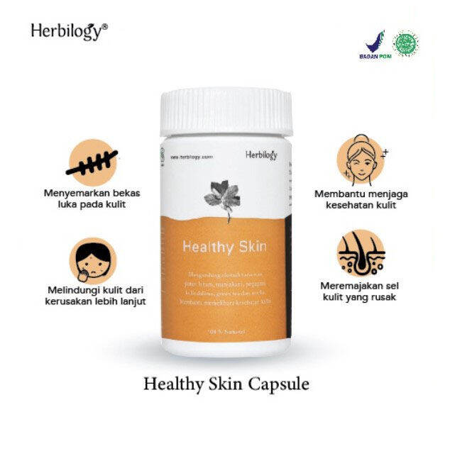 Herbilogy Healthy Skin 60 Kapsul | Lazada Indonesia