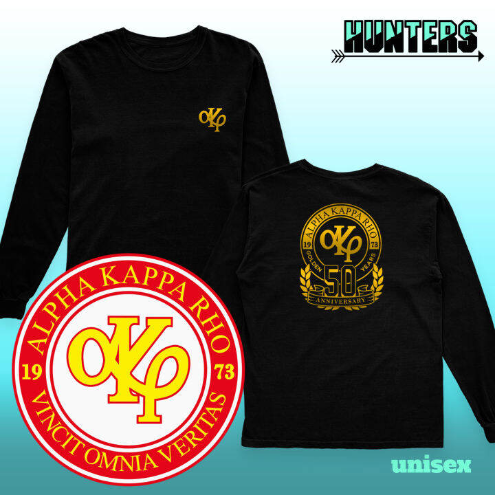 Skeptron Alpha Kappa Rho Golden 50th Anniversary (Long & Short Sleeve ...