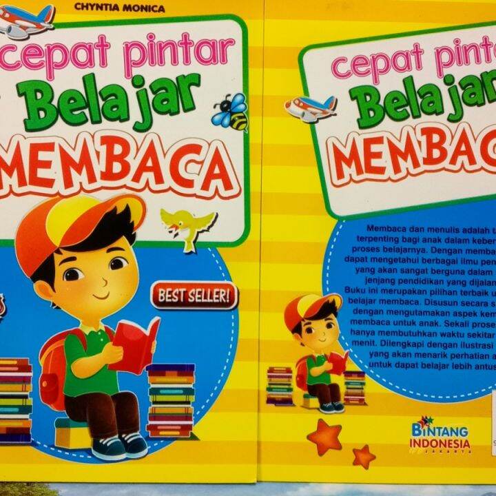 Buku Belajar Membaca Cara Cepat Pintar Membaca | Lazada Indonesia