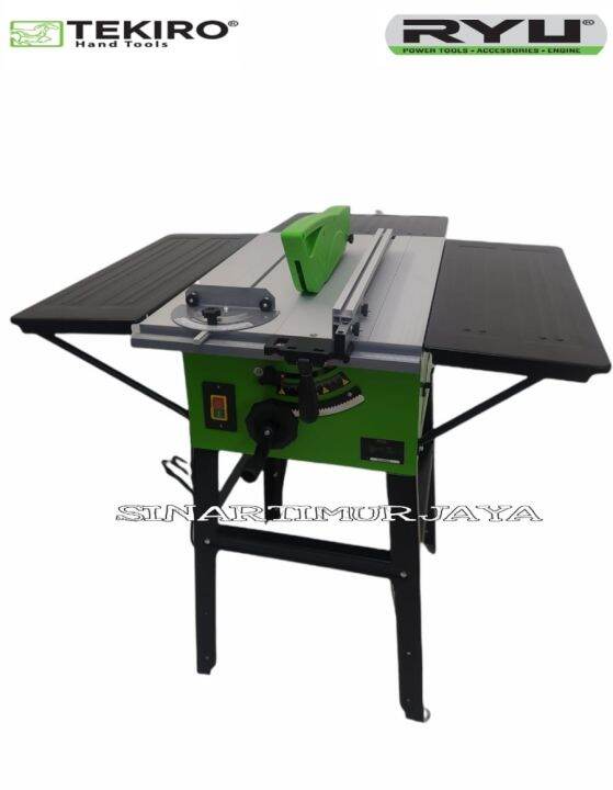Table saw RTS 10" Mesin Table Saw 10 INCH Gergaji Kayu Belah Kayu ...