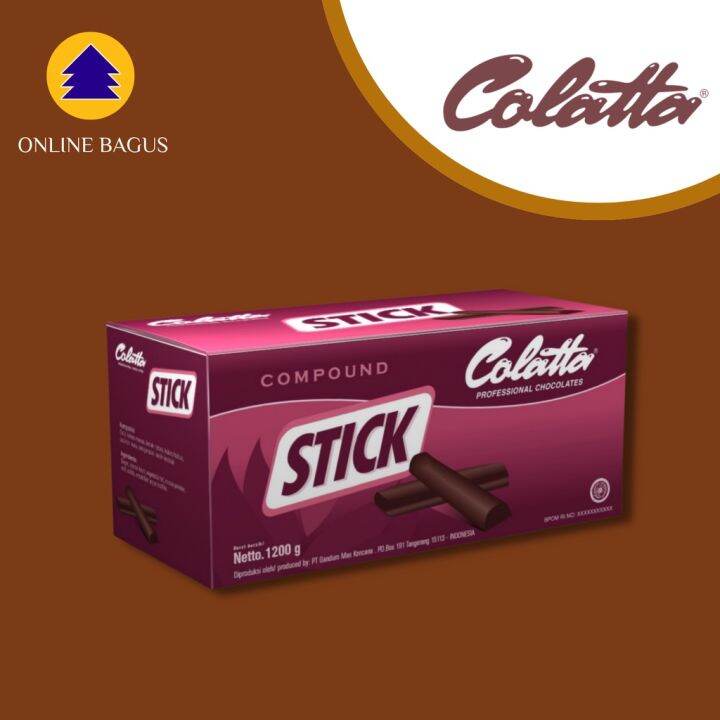 Colatta Compound Stick coklat 1200 gram | Lazada Indonesia