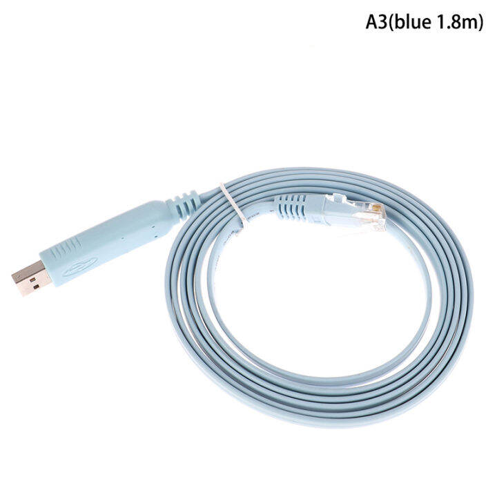 Witkitty 1/1.5/1.8/3M USB To RJ45 Debug Line For Cisco H3C Arba Router Rollover Console | Lazada PH