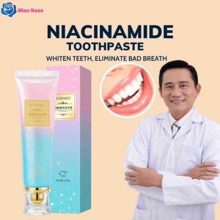 Blue Rose 100G Teeth Whitening Gigi Putih Whitening Toothpaste Teeth ...