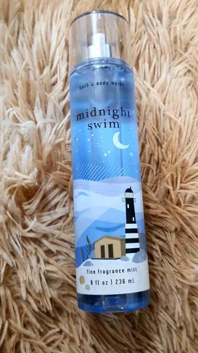 Original Bath and Body Works Mist, Midnight Swim, 236ml | Lazada PH