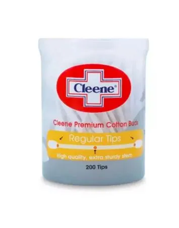 Cleene Premium Cotton Buds Regular Tips 200's | Lazada PH