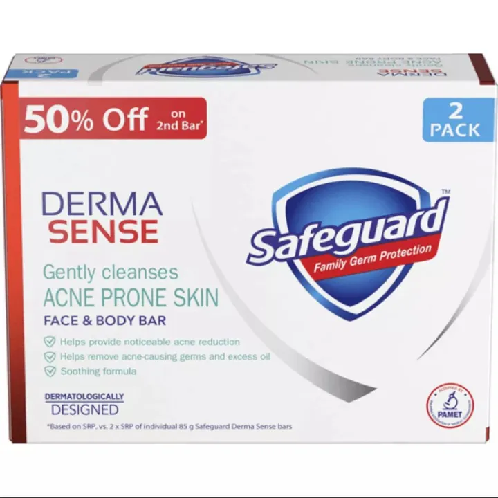Safeguard derma sense 2x90g | Lazada PH