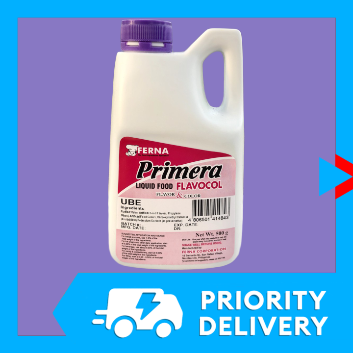 500g UBE FLAVORING Flavocol Violet Ferna Primera Ube Food Coloring ...