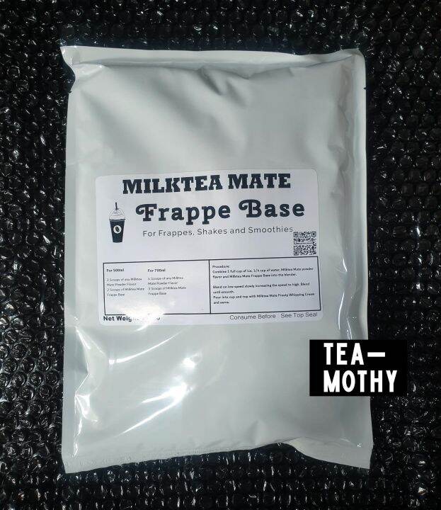 Milktea Mate Frappe Base 1kg - TEAMOTHY MILKTEA SUPPLIES | Lazada PH