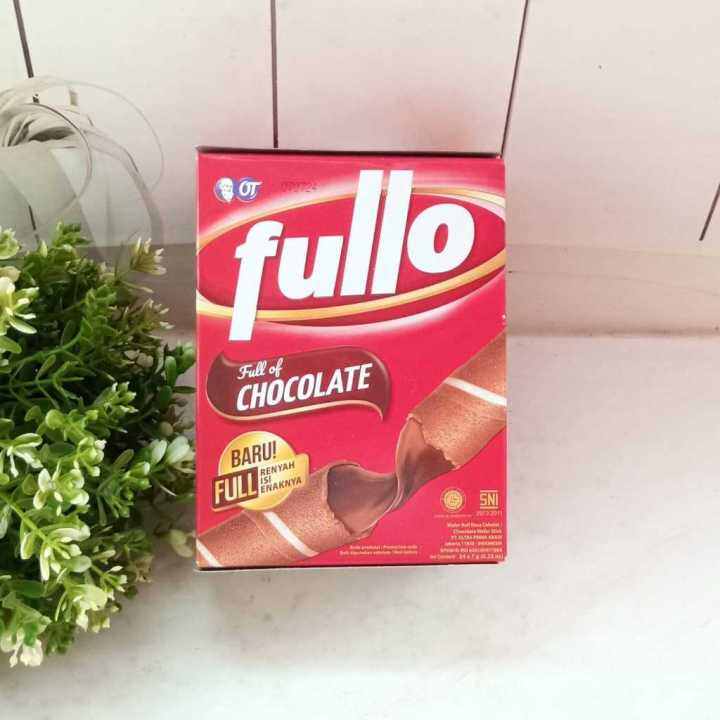 Fullo Wafer Roll Chocolate Box isi 24 x 7gr | Lazada Indonesia