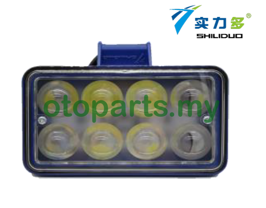 SHILIDUO LED Spot Light (White & Yellow) Rectangle 4" 8LED for 4x4 ...