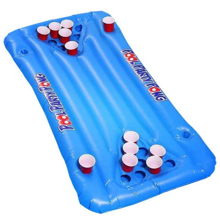 Inflatable Pong Table Float Pong Table Inflatable with Social Floating ...