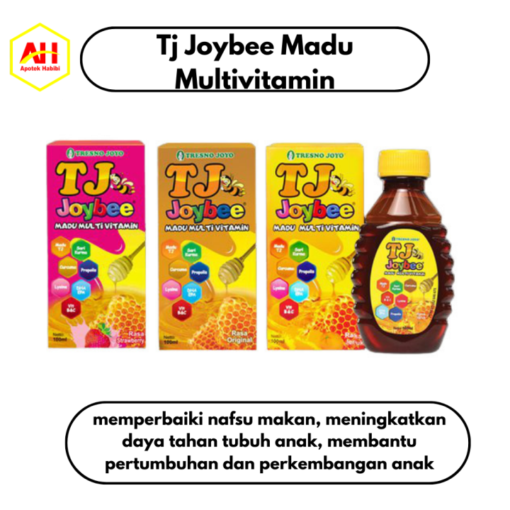 Tj Joybee Madu Multivitamin 125ml | Lazada Indonesia