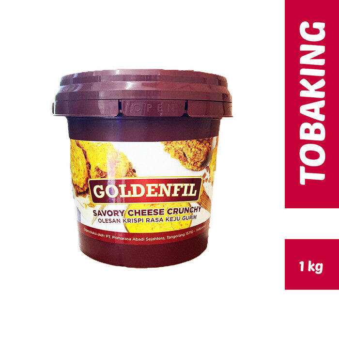 Goldenfil Savory Cheese Crunchy 1kg - Goldenfill Selai Keju Krispi ...