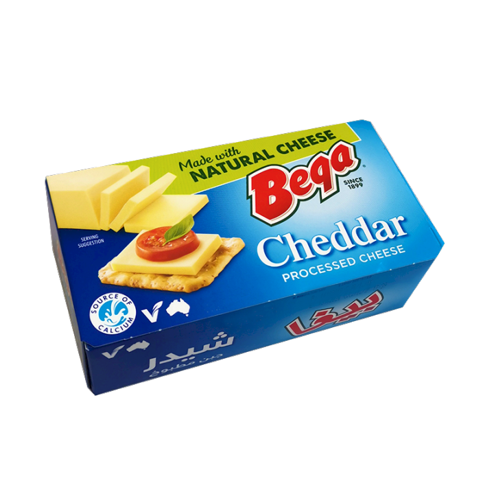 Bega Cheddar Processed Cheese Block (Keju Cheddar) 250g Cheddar Cheese ... Bega Cheddar Processed Cheese Block (Keju Cheddar) 250g Cheddar Cheese ...