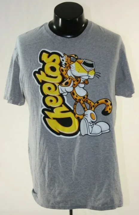 Cheetos Chester Cheetah T Shirt Mens Large Gray Cotton | Lazada PH