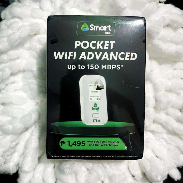 Smart Bro Pocket WiFi LTE Advanced- Evoluzn PR4L with 250 Load Voucher ...