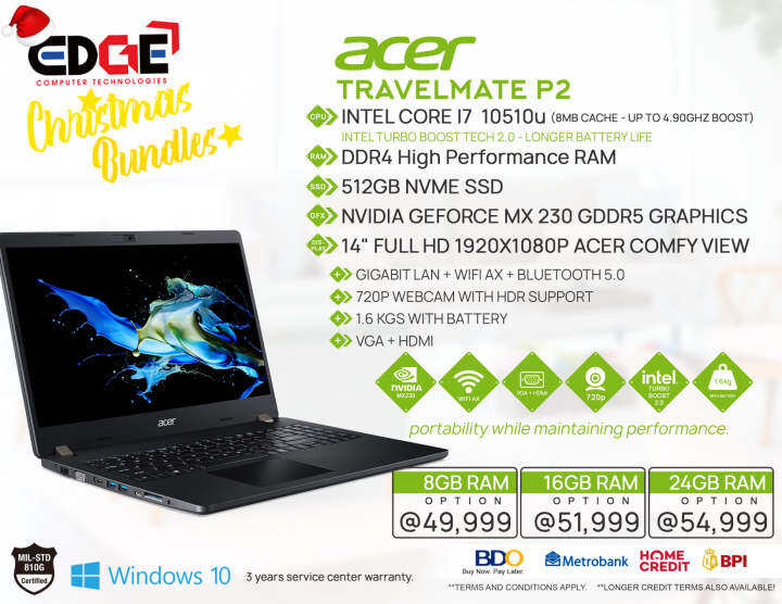 Acer TravelMate P2 | Lazada PH