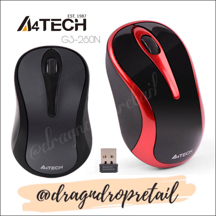 A4TECH G3-280N V-Track Wireless Mouse | Lazada PH