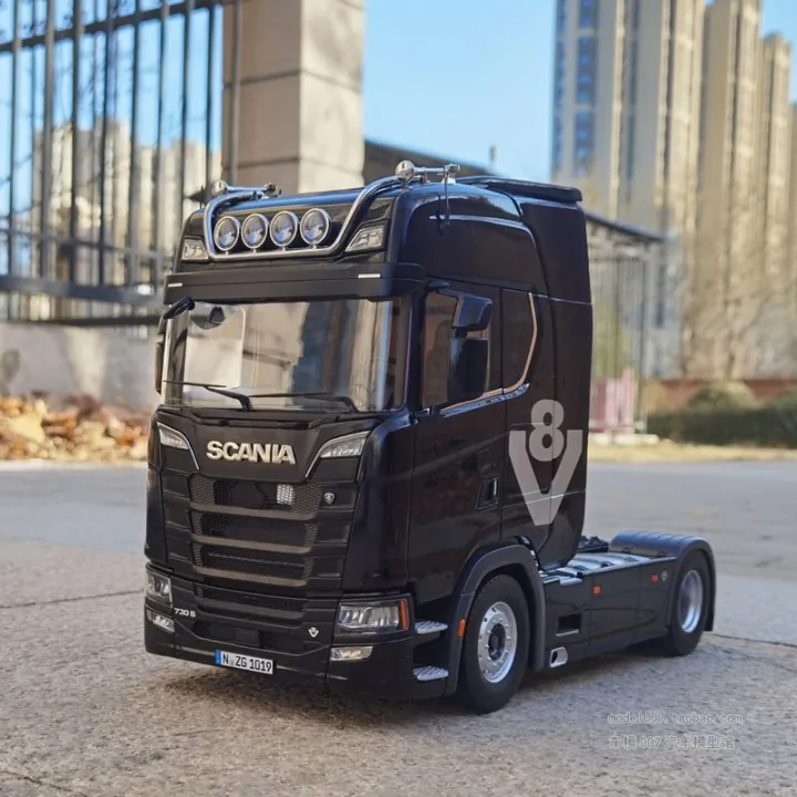 NZG 1:18 SCANIA Scania V8 730S MOP Head Truck Head Alloy Fully Open Car ...