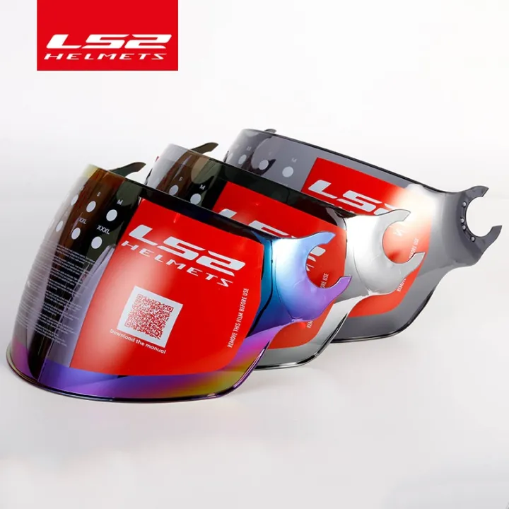 Original LS2 OF562 Helmet Visor Replace Sunglasses Extra Lens for LS2 ...