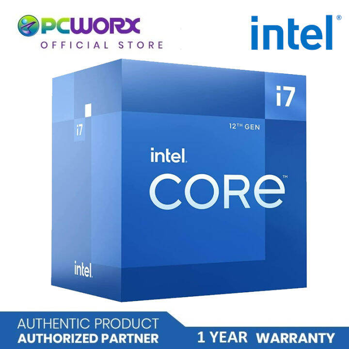 Intel i7-12700 2.1GHZ 12 Core 20 Threads 25M Cache LGA1700 Processor | i7 Processor | Intel ...