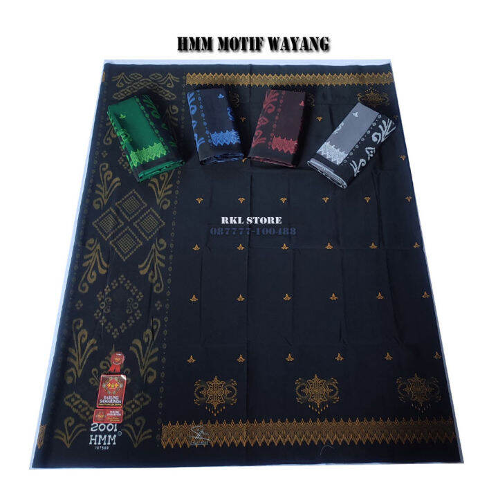 SARUNG HMM MOTIF WAYANG | Lazada Indonesia