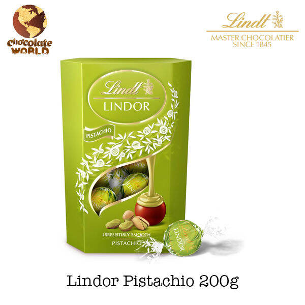Lindt Lindor Pistachio Chocolate Truffles 200g | Lazada