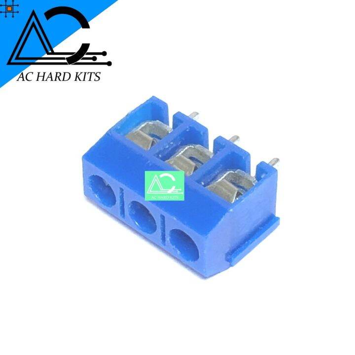 Terminal Connector 3 pin ระยะห่างระหว่างขา 5 มม. | Lazada.co.th