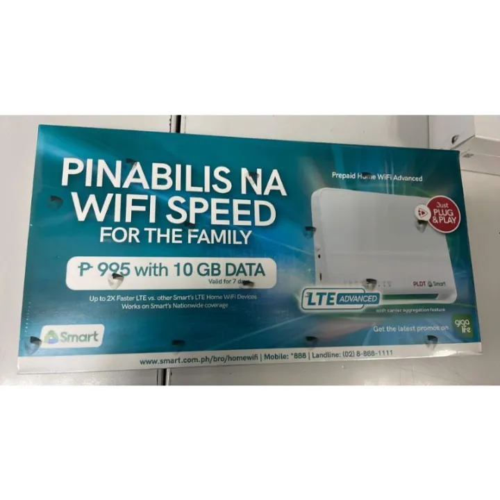 PLDT Home Prepaid WIfi Cat6 LTE-Advanced Evoluzn - Brandnew and Sealed ...
