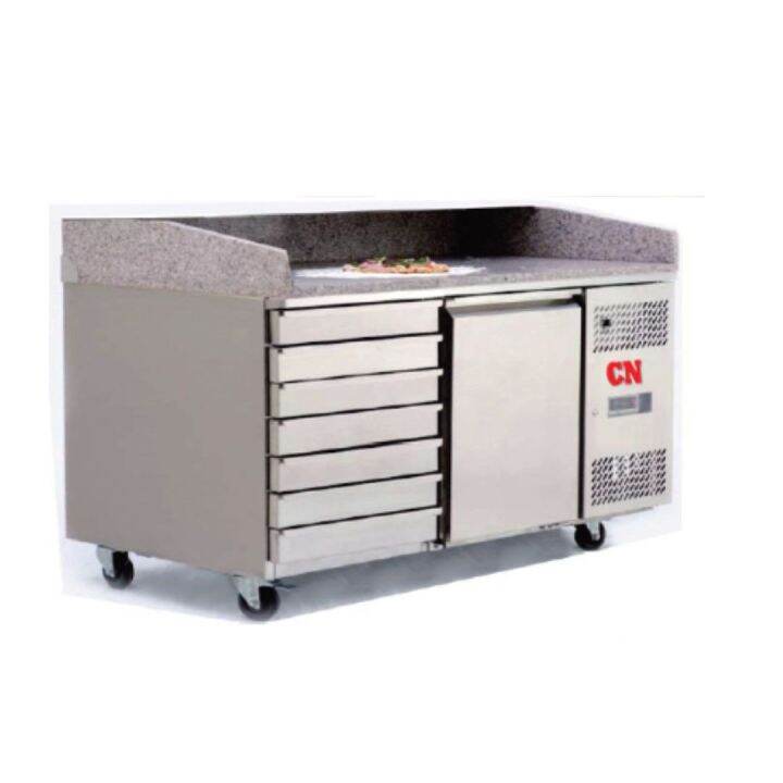 [FNBSTORES] PRE-ORDER ] CN PIZZA CHILLER MARBLE TOP WITH 7 DRAWERS, 5FT ...
