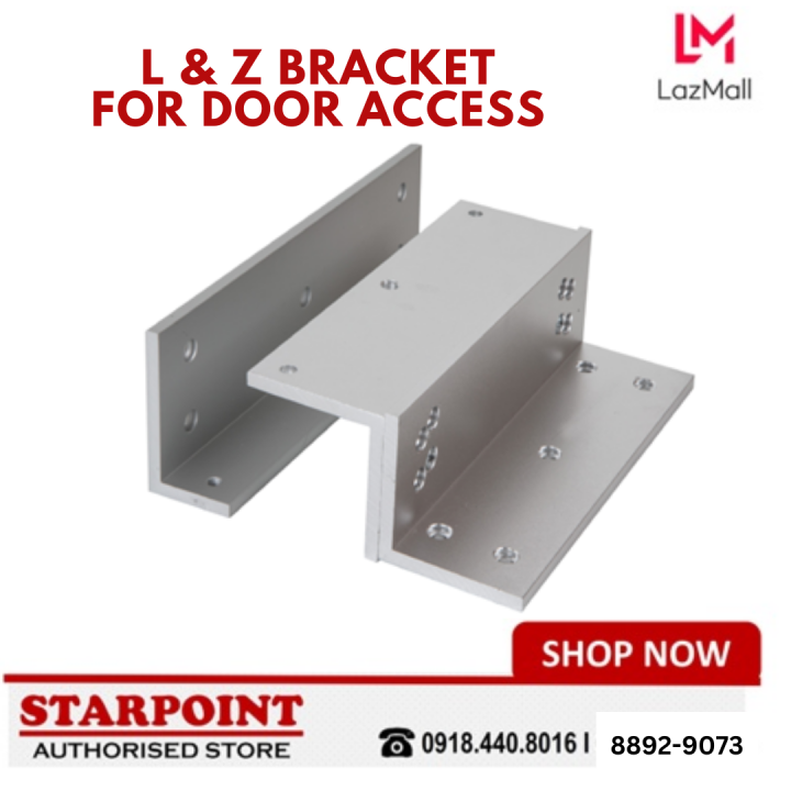 Door Access L & Z Bracket For Door Access Control | Lazada PH