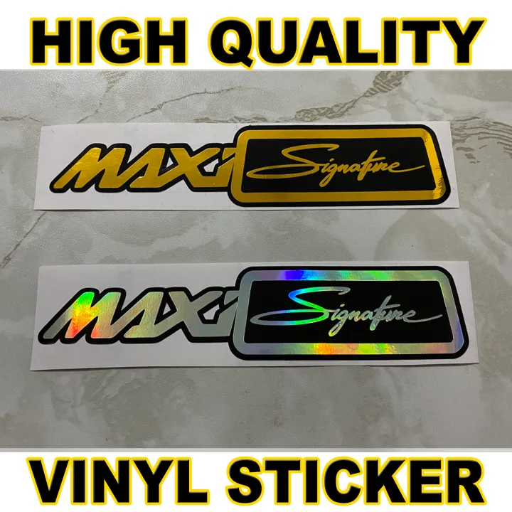 Maxi Signature Sticker | Lazada PH
