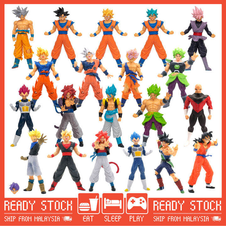 Dragon Ball Z Super Gogeta Goku Vegeta Broly Jiren Trunks Bardock Yam ...