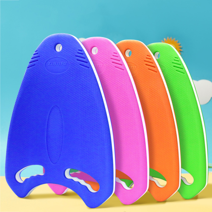 Swimming beginner floating kick board triangle board adult back float ...