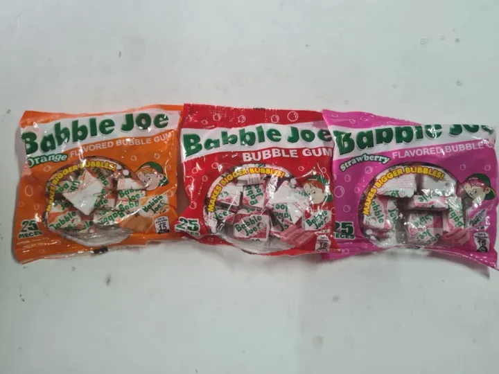 Babble Joe Bubble Gum 25pcs | Lazada PH